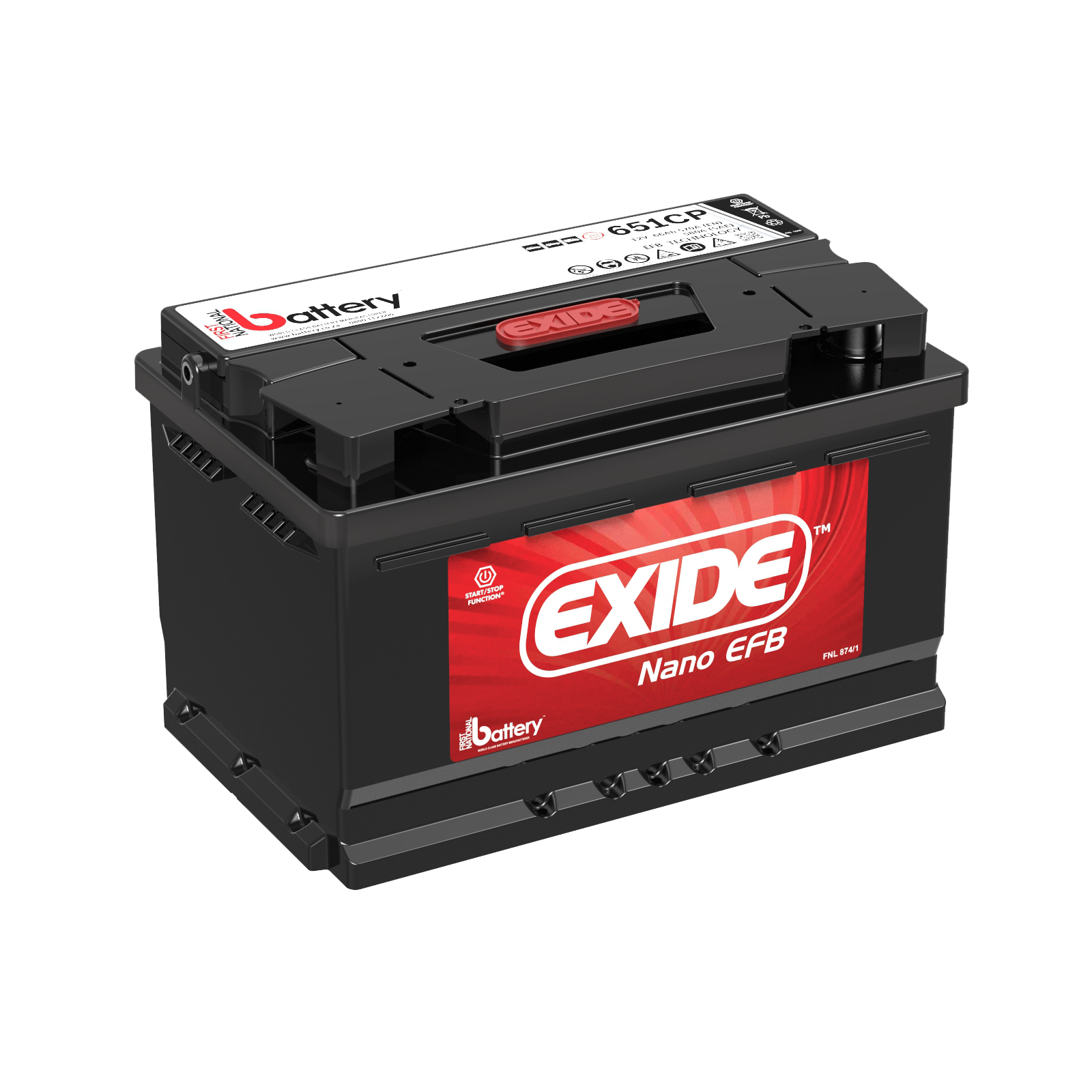 Exide 651cp |exide Battery | Car Battery | Battery Pitstop