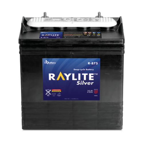 Raylite R875 | 8V 165Ah | Deep Cycle Lead Acid Battery | Battery Pitstop